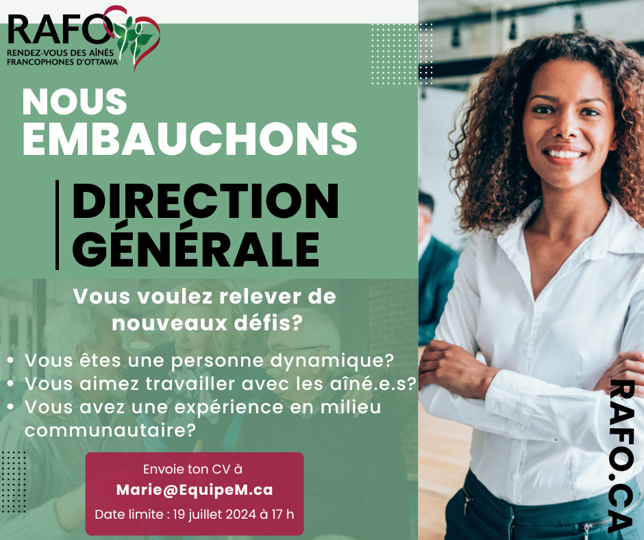 Offres d'emplois | RAFO